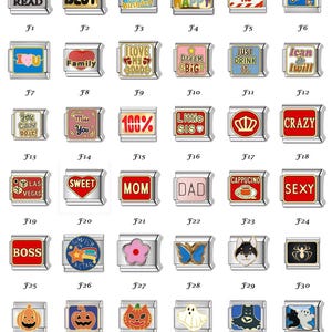 300+ Silver Italian Charms Bracelet-custom Italian Charm Bracelet ...