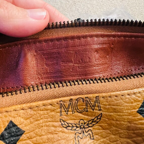 MCM Vintage RARE 80’s PVC Vegan Leather Visetos Mini … - Gem