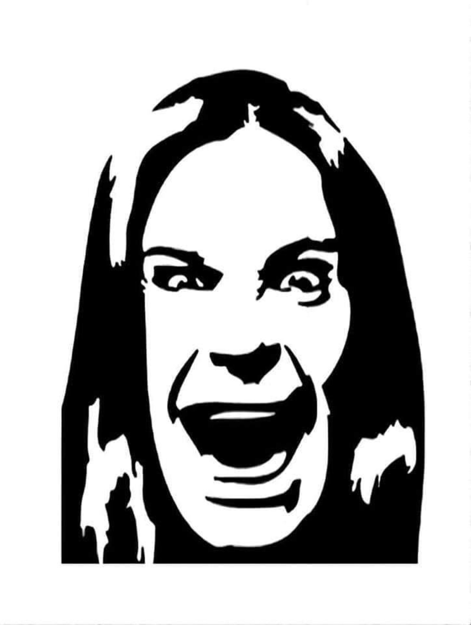 Ozzy Osbourne Decal Vinyl Rock Decal Perfect for Wall, Glass, or Any ...