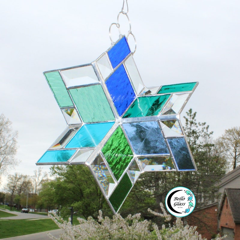 Stained Glass Spinner - Etsy