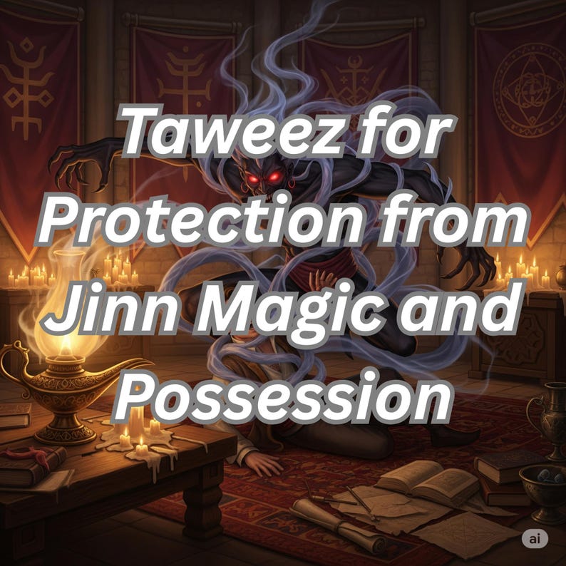 Islamic Taweez Amulet: Jinn Protection, Black Magic Removal, Evil Eye ...