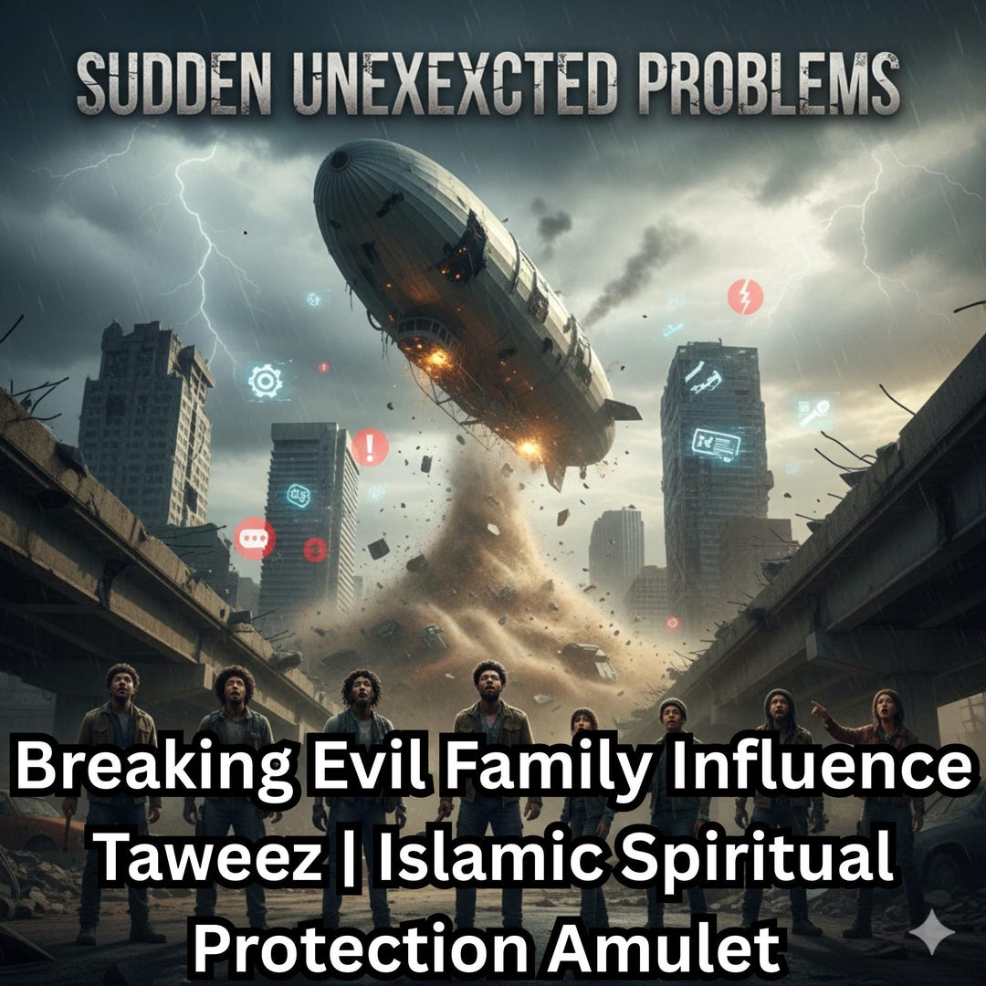 Islamic Spiritual Protection Taweez: Break Evil Family Influence - Etsy