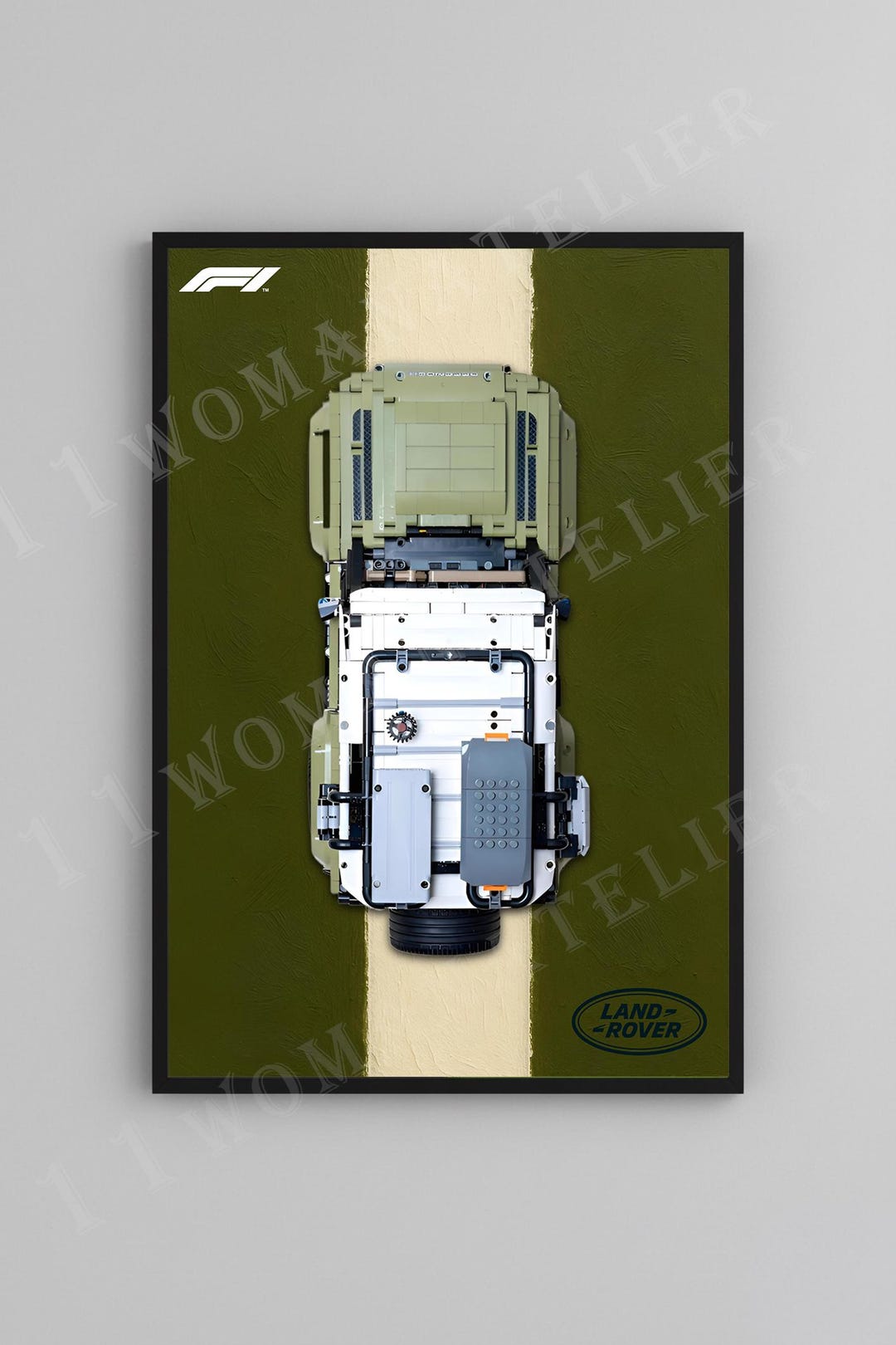 Land Rover Defender 90 Digital 10317 Wall Display Poster - Digital ...