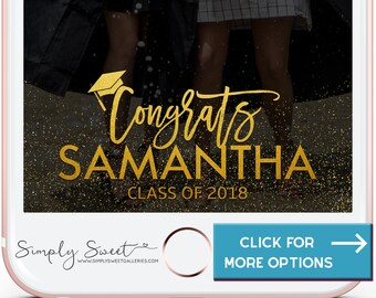 Snapchat Graduation Filter - Etsy