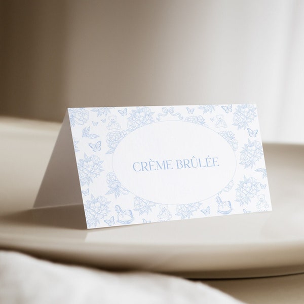 Table Tent Name Card - Etsy