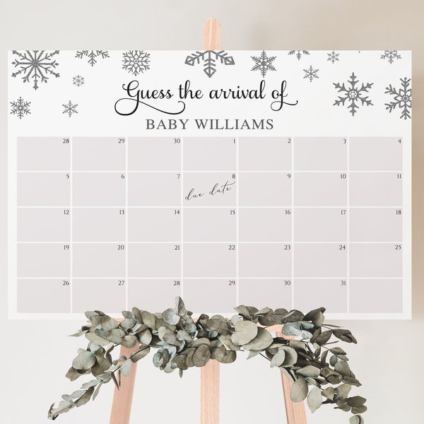 Guess the Due Date - Etsy
