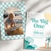 The Big One First Birthday Invitation, Editable Birthday Photo Invite ...