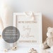 Love Shack Pregnancy Announcement Editable Floral Reveal Template for ...