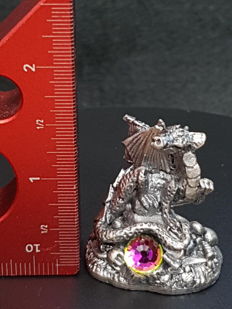 Myth and Magic Armoured Dragon 3564 Tudor Mint Pewter Dragon Figurine ...