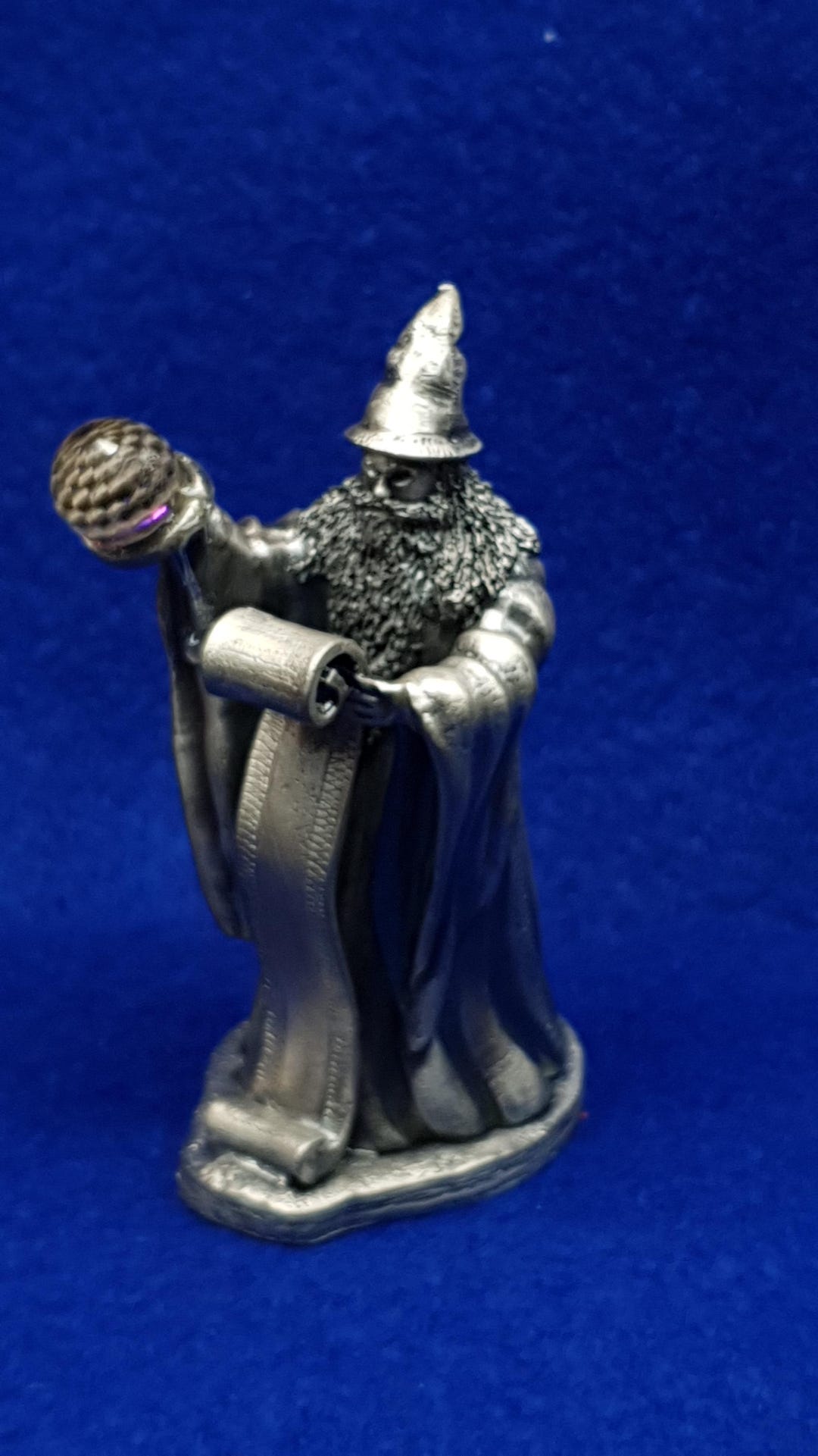 Tudor Mint Myth & Magic 3004 “the Book of Spells” Wizard Pewter ...