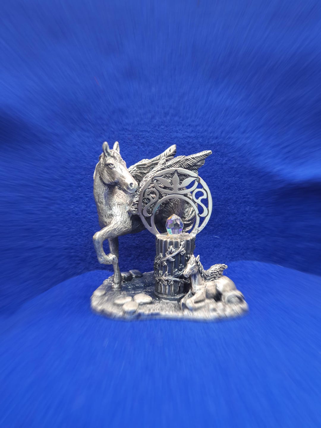 Pegasus’ Foal by S. Powley – Tudor Mint Myth AND Magic Pewter Figurine ...