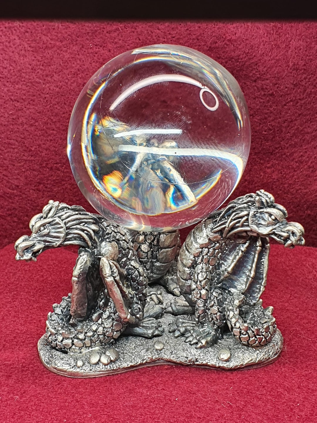 Tudor Mint Myth and Magic “dragon Crystal Ball Holder” 3169 by S ...