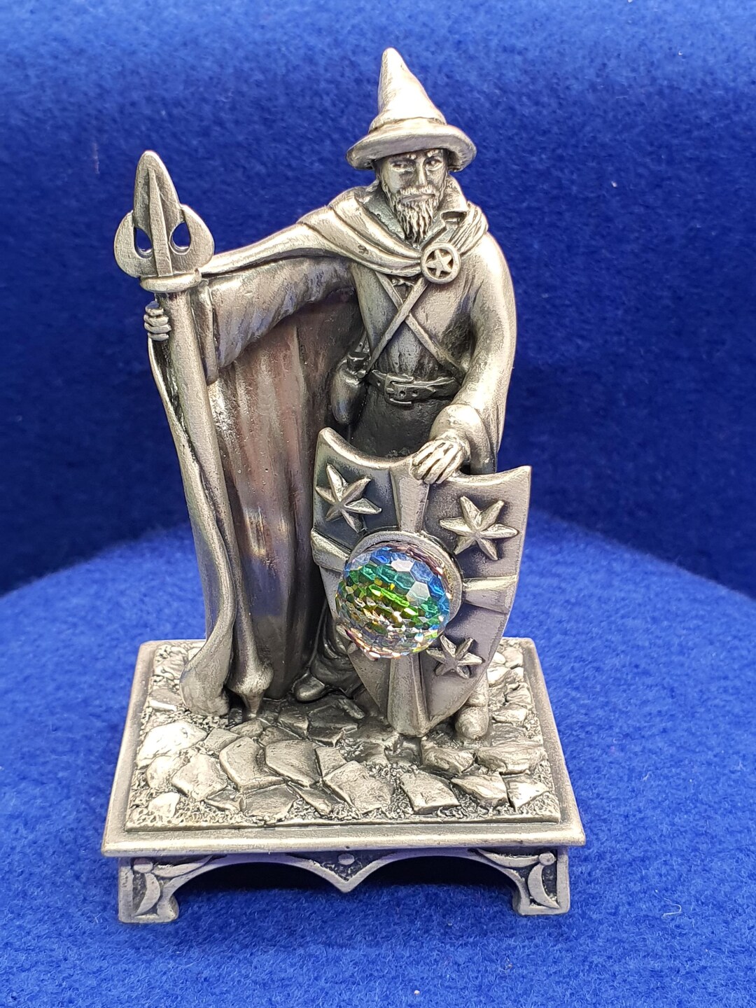Wizard Knight Pewter Figurine: Tudor Mint Myth & Magic CCII Collectors ...