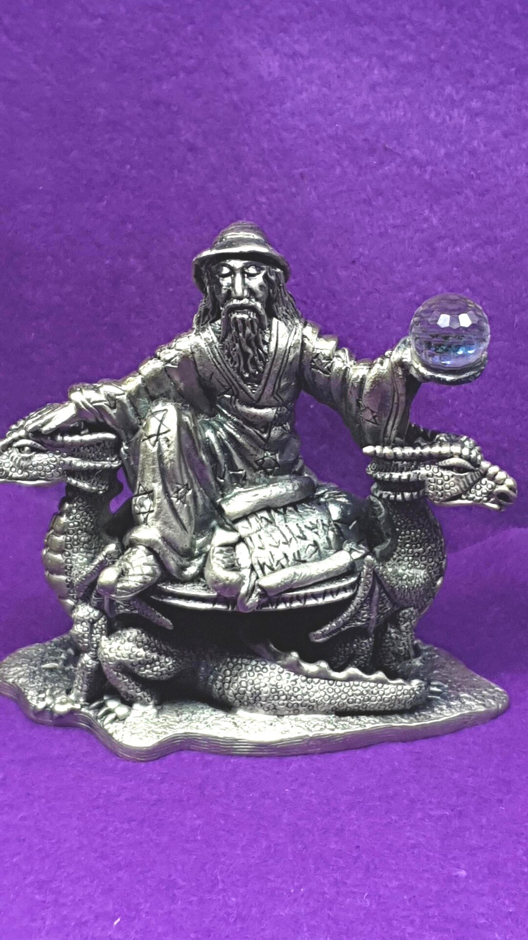 Myth and Magic Mystique CC08 Wizard Figurine Unboxed WAPW UK - Etsy