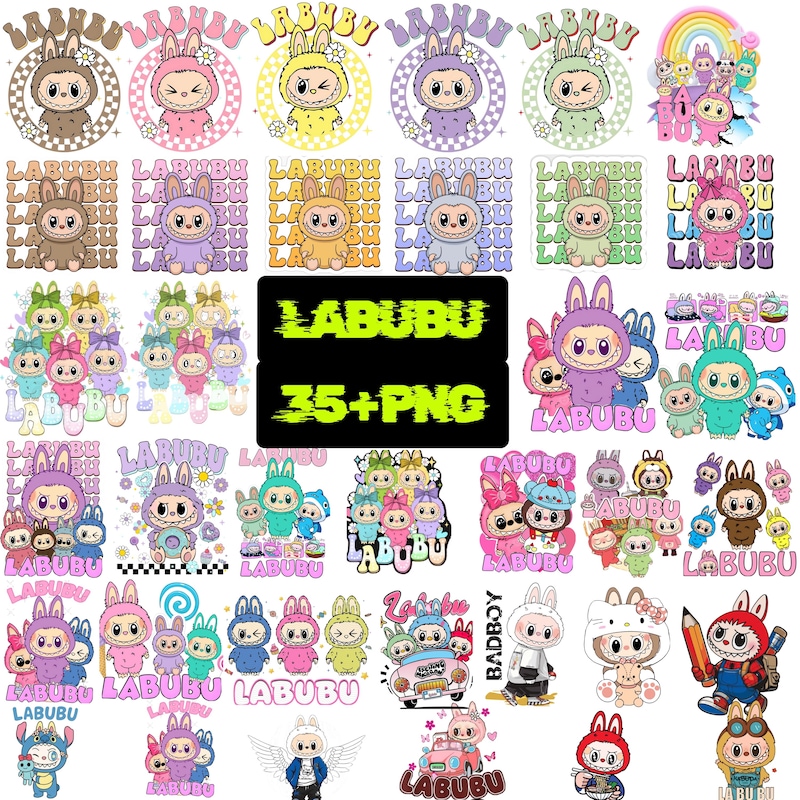Labubu Face - Etsy