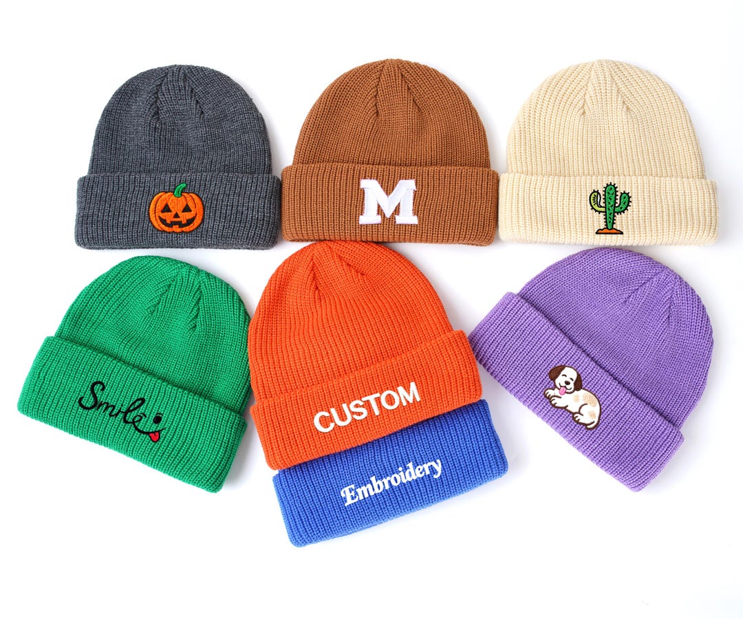 Custom Winter Hat for Adults,personalized Embroidered Beanie,custom ...