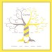 Modern Custom Family Tree - Etsy