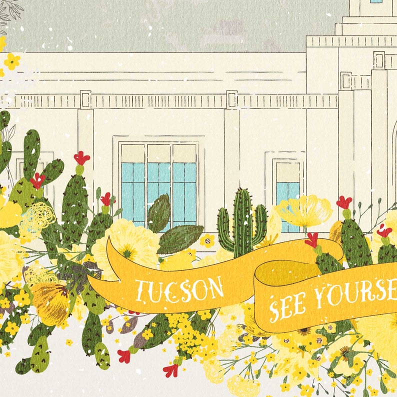 Tucson Arizona "see Yourself in the Temple" LDS Temple Instant Download ...