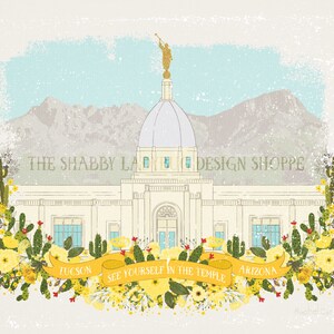 Tucson Arizona "see Yourself in the Temple" LDS Temple Instant Download ...