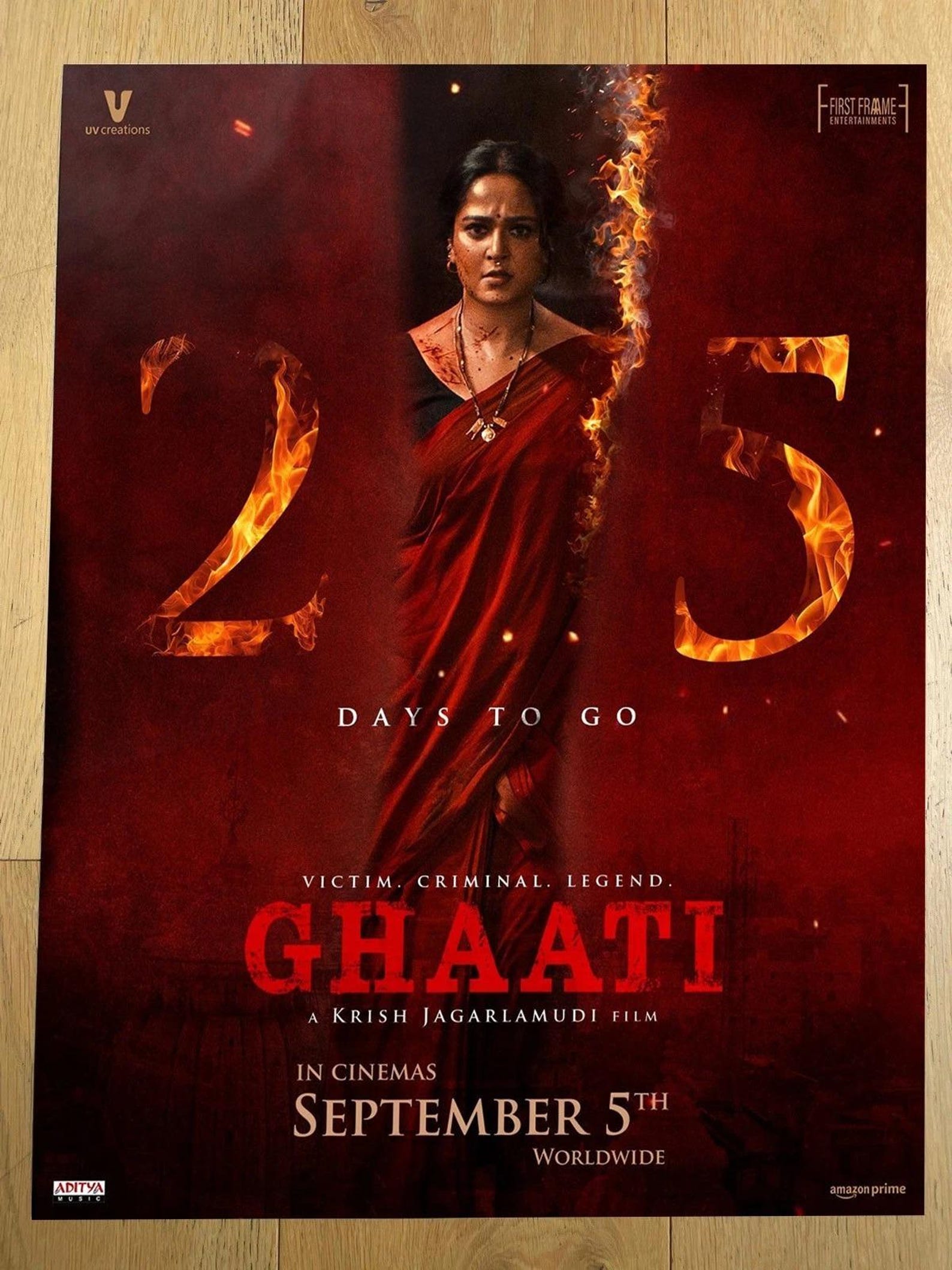 Ghaati 2025 Movie Official Poster - Etsy