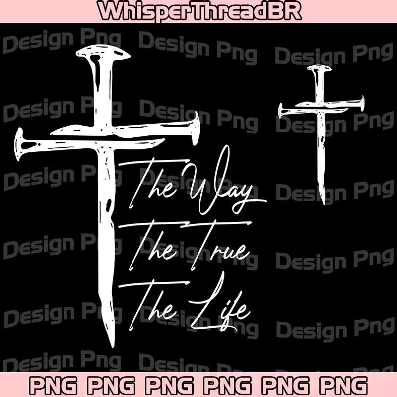 The Way Truth Life Scripture - Etsy