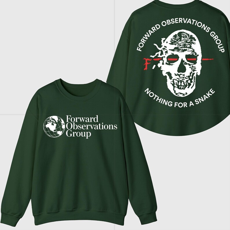 Forward Observations Group Skull PNG, Nothing for A Snake Military ...