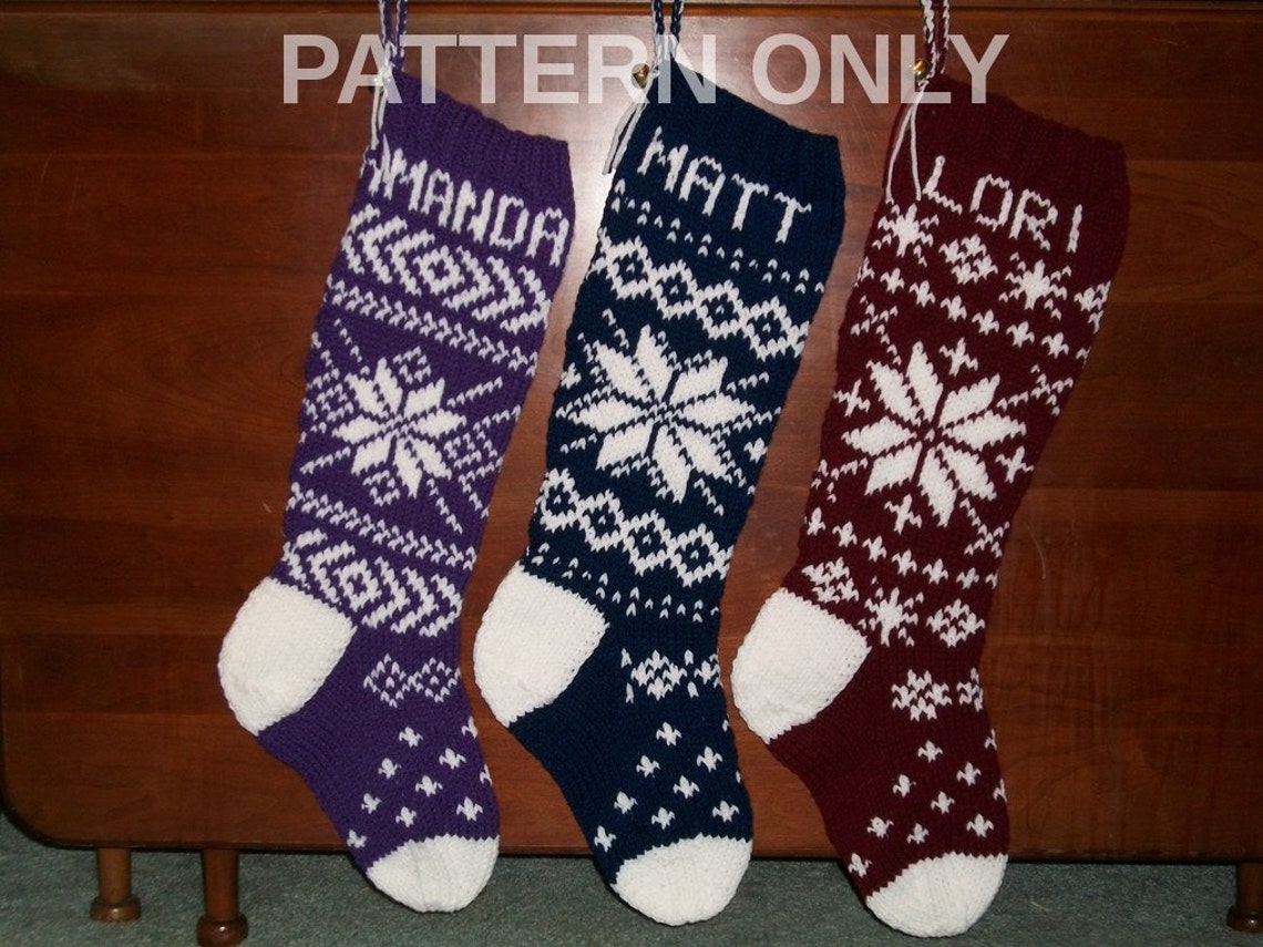 PDF Pattern Only Set of 3 Hand Knitted Original Design - Etsy