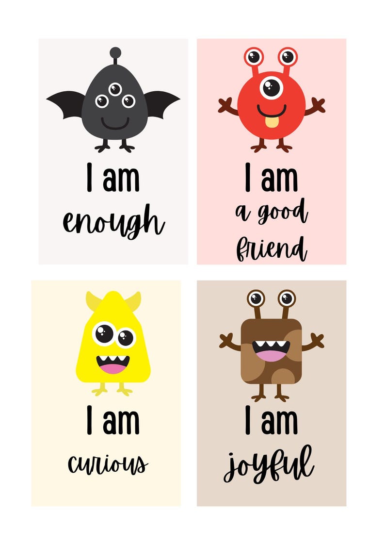 60 Positive Affirmations for Kids, Boost Confidence & Self-esteem ...