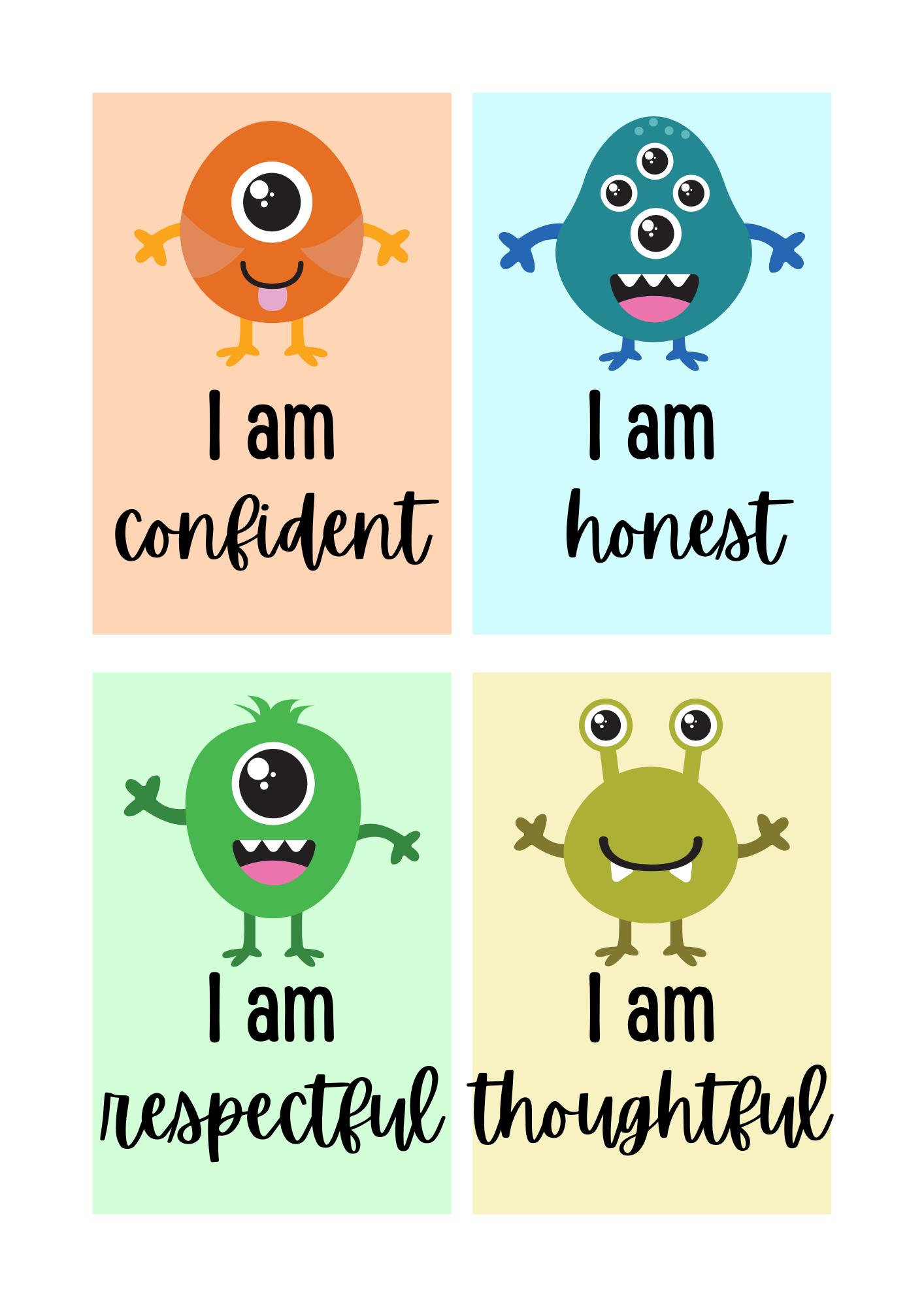 60 Positive Affirmations for Kids, Boost Confidence & Self-esteem ...