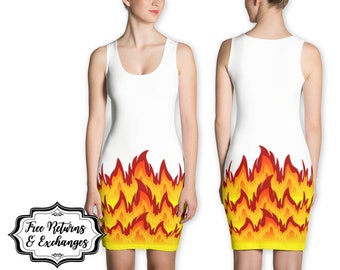 Fire dress | Etsy