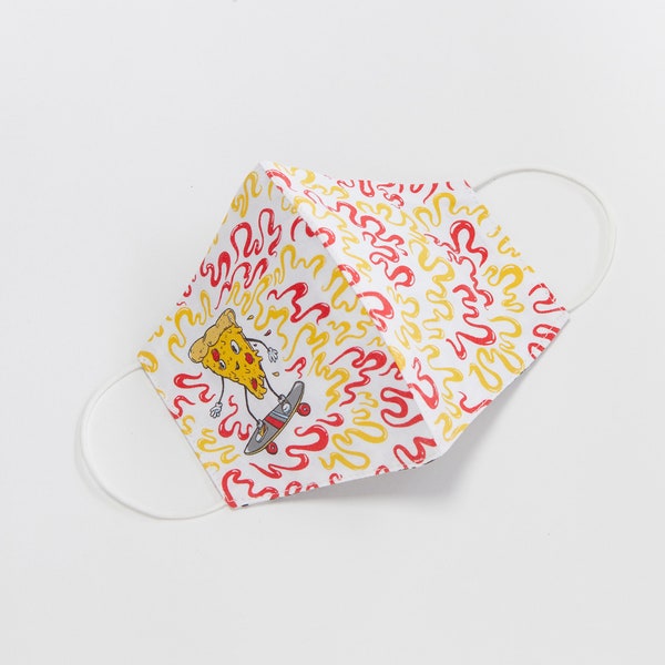 Pizza Face Mask - Etsy
