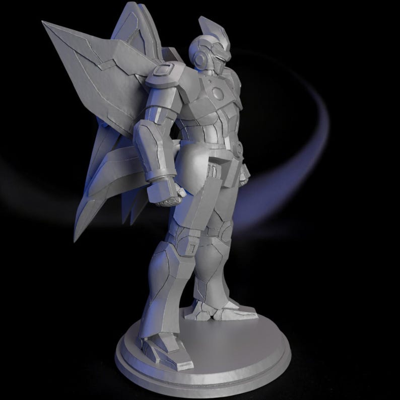 Weltall Gear Figure 3D Model STL File: Xenogears Statue - Etsy