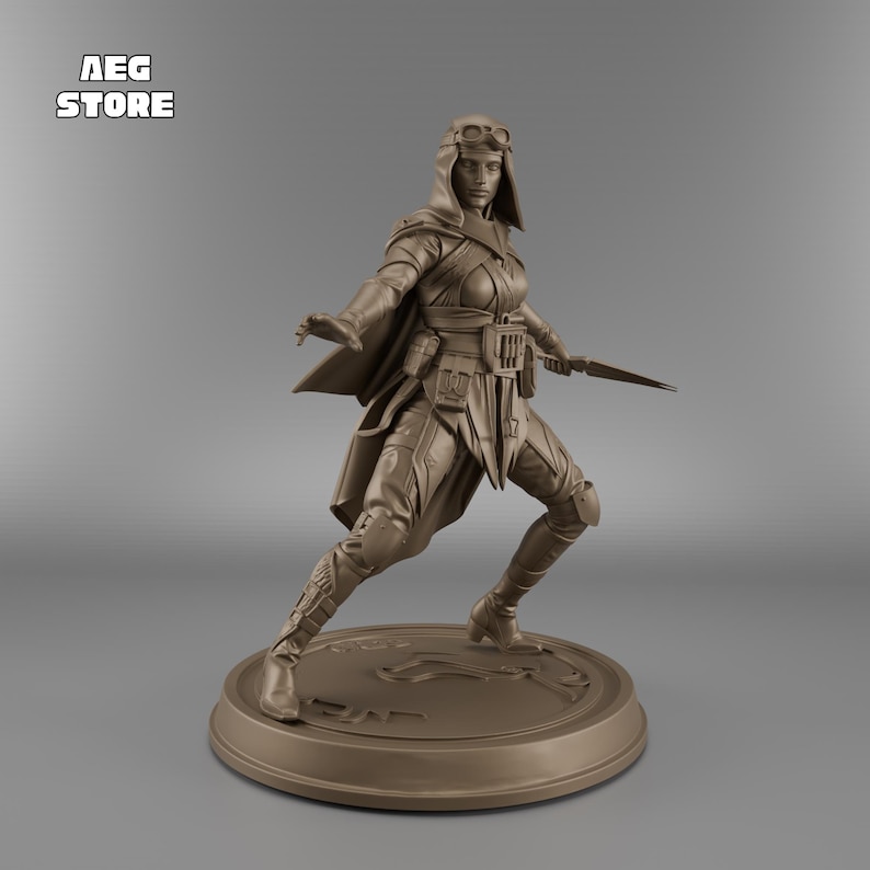 Skarlet Figure STL File, Mortal Kombat 3D Model, Printable Statue (STL ...