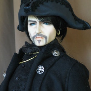 SID Tricorn Hat EASY Paper PATTERN for Bjd Dollfie Male - Etsy