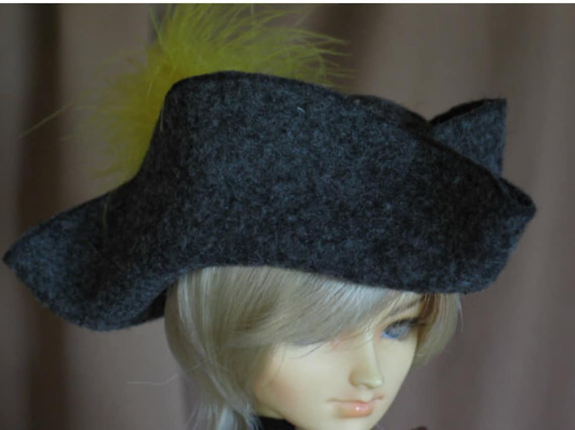 SID Tricorn Hat EASY Paper PATTERN for Bid Dollfie Male - Etsy
