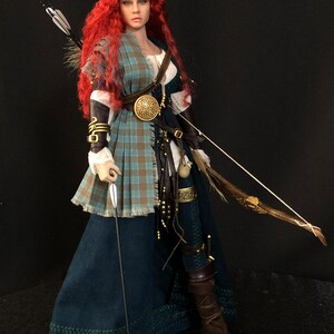 1:6 Scale BRAVE Set ADVANCED Paper PATTERN for Action Figures/12 ...