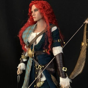 1:6 Scale BRAVE Set ADVANCED Paper PATTERN for Action Figures/12 ...