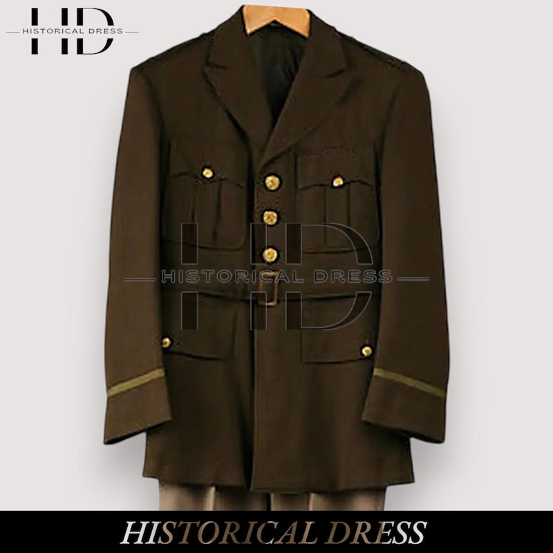 Us Ww2 Officer Jacket - Etsy