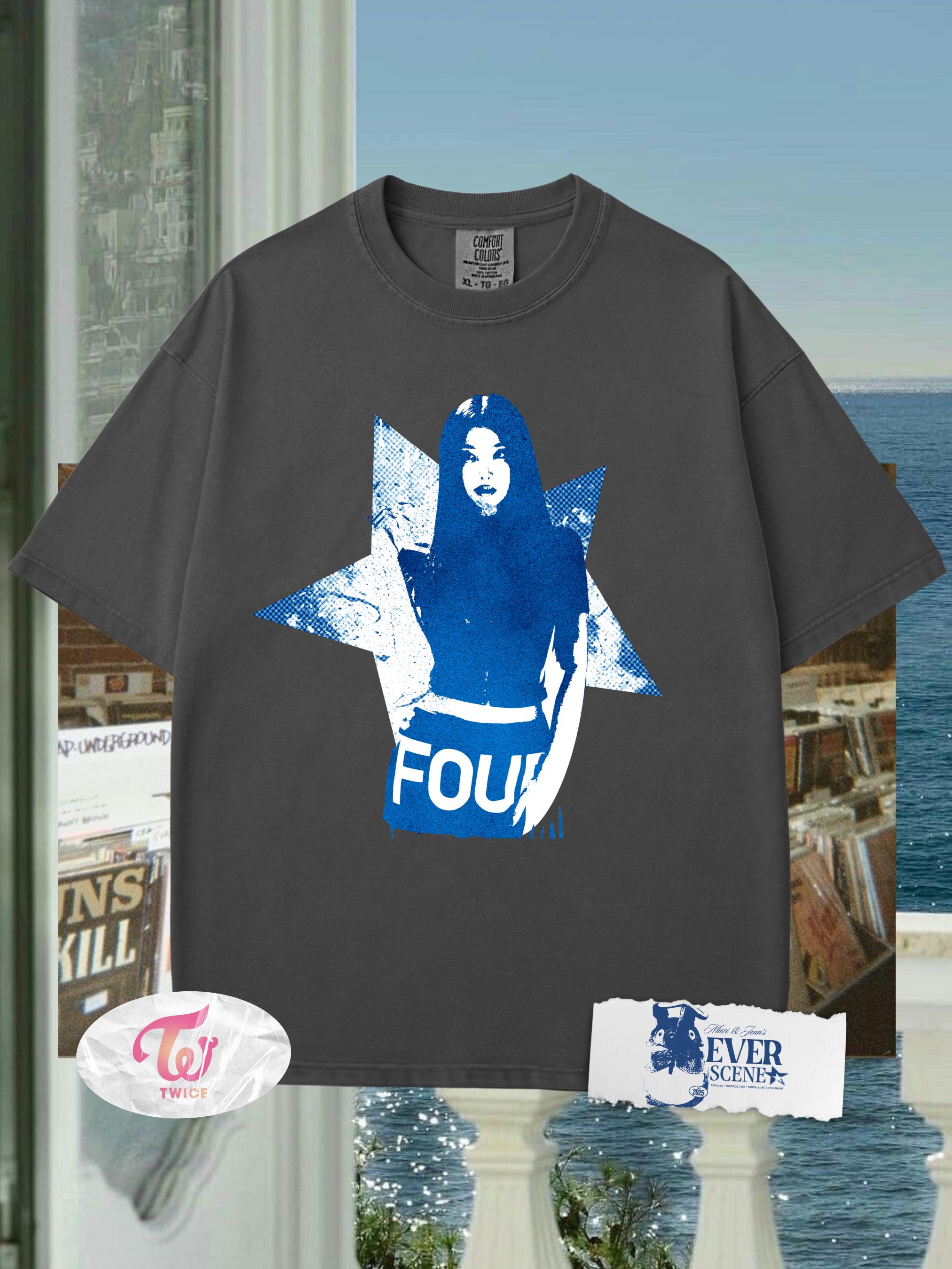 Nayeon Twice Shirt Comfort Colors, Vintage Style Aesthetic Kpop Merch ...