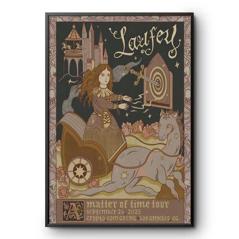 Laufey Poster - Etsy