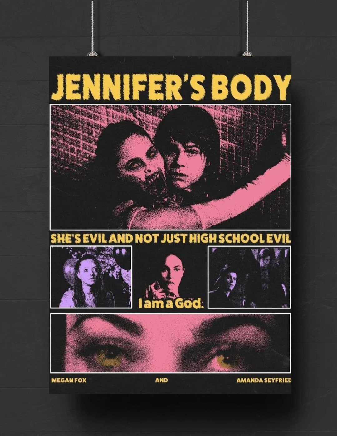 Jennifer's Body Horror Movie Poster - Etsy