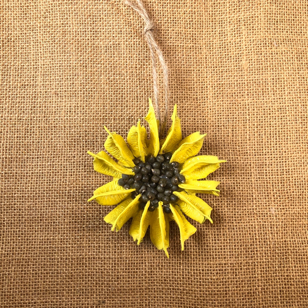 Sunflower Magnet, Small Sunflower, 3 Inch Yellow Flower, Sunflower ...