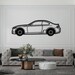BMW M2 Coupe Metal Wall Art: Steel Car Silhouette - Gift for ...