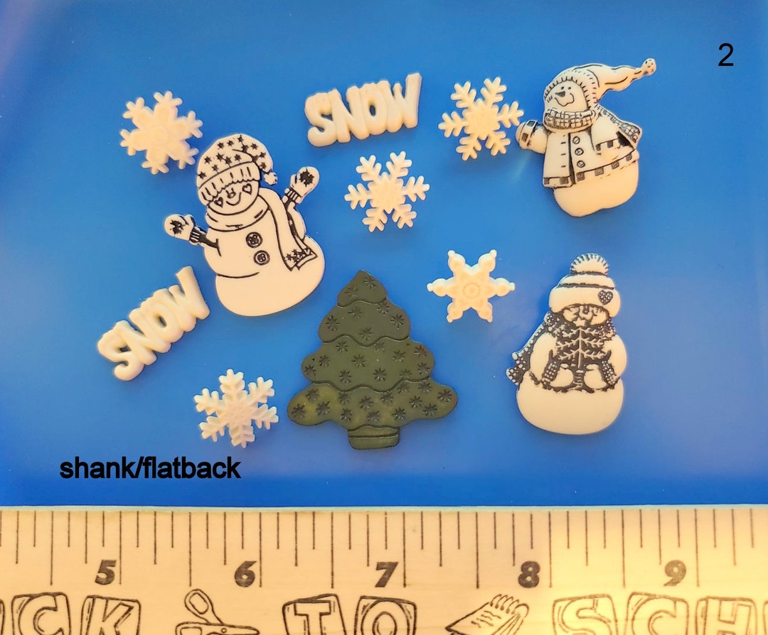 Thème de Noël Dress It Up Embellissements et boutons par Jesse James ...