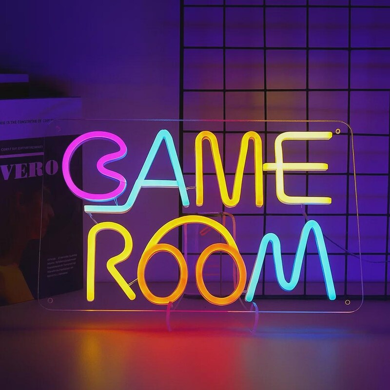 Neon Sign Light Gaming - Etsy