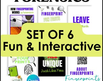 Engaging Forensic Science Poster for Middle & High School Bulletin ...