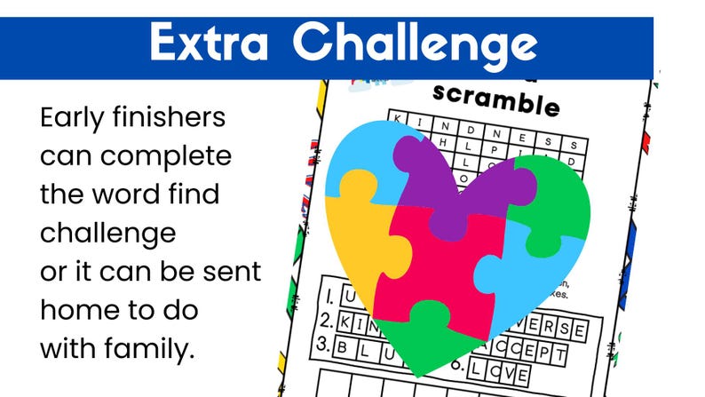 Autism Awareness Escape Room | ASD Neurodiversity Classroom Activity ...