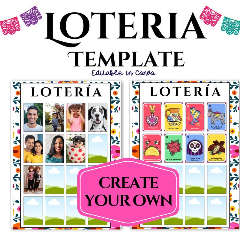 Custom Loteria - Etsy