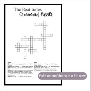 The Beatitudes Activities - Middle School Religion & Catholic ...