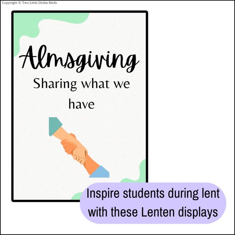 Catholic Lent Posters – Prayer, Fasting & Almsgiving | 3 Pillars of ...